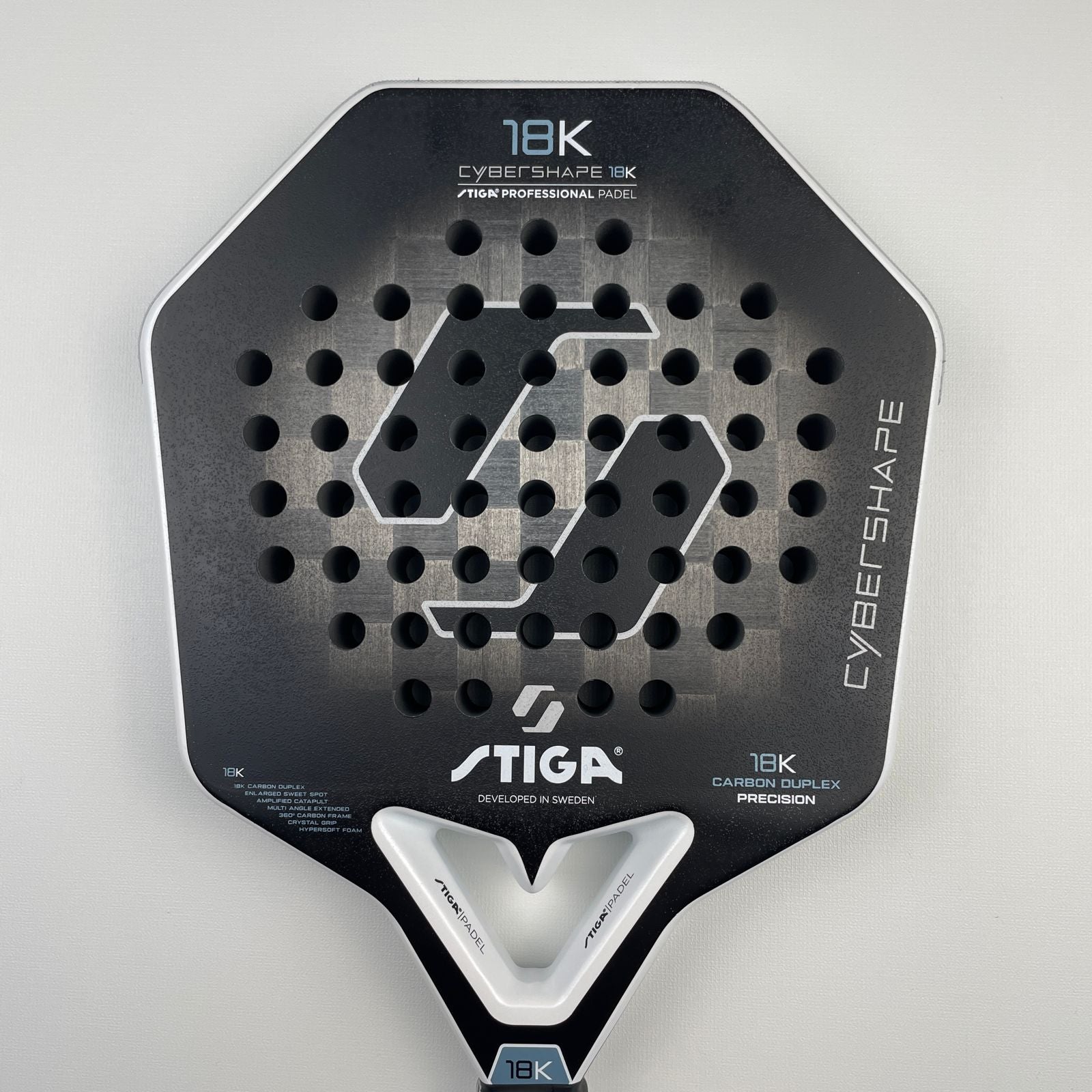 Stiga Cybershape 18K Padel Racket – Samsara Sport