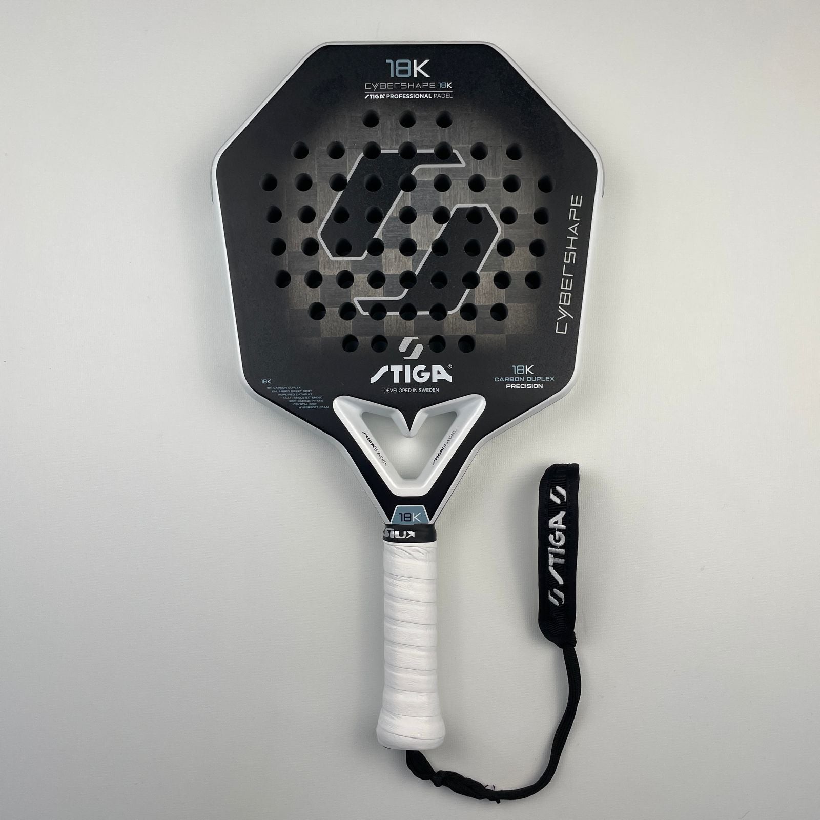 Stiga Cybershape 18K Padel Racket – Samsara Sport